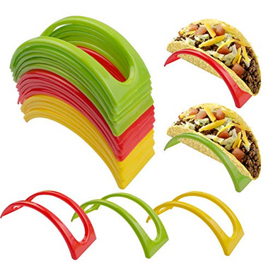 18 Pack Taco Holder Stands Colorful Taco Holders Taco Shell Holder Rack ...