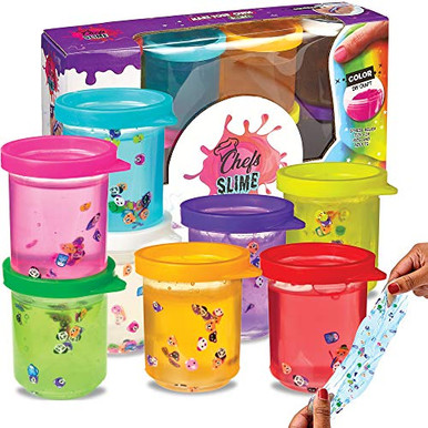 ChefSlime | Jumbo Pack, 8 Containers Included of Stretchy Non Sticky ...
