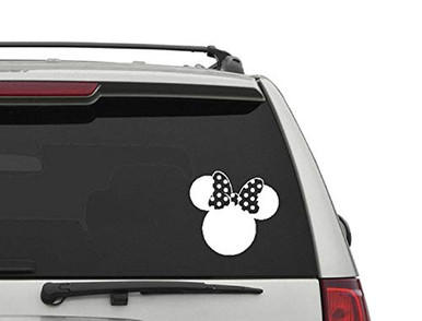 Disney Car Decal - Minnie Mouse Car Decal - Womens Car Decal - Disney ...