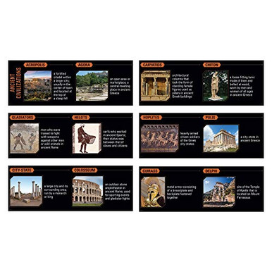 Creative Teaching Press Ancient Civilizations Whiteboard Topper -Pair ...