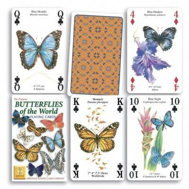 Butterflies of the World Standard Poker Playing Card Deck featuring ...