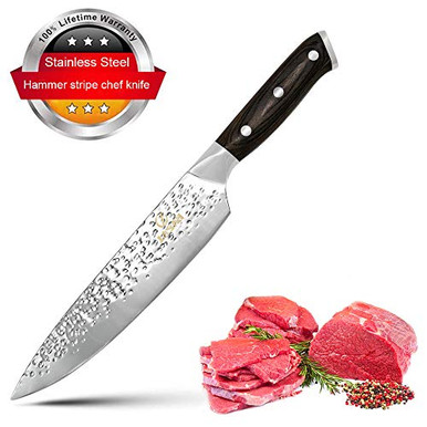 Utility Knife - Professional Chef's Knife, 8 inch Sharp Blade High ...