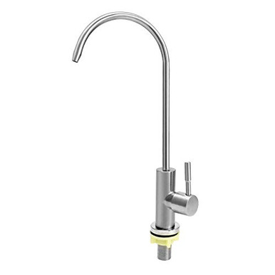 QWORK Kitchen Water Filter Faucet 1-2 inch NPT thread 100 percent lead ...