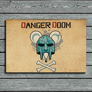 MF Doom Dangerous Mouse posters Wall Art for Living Room Print Artwork ...