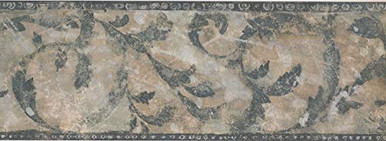 7 in x 15 ft Prepasted Wallpaper Borders - Vintage Wall Paper Border ...
