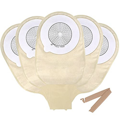 10 PCS Colostomy Bags 70 mm Reuseable Ostomy Bags for Stoma Pouch with ...