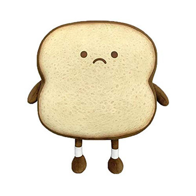 MiniToast Sliced BreadPlush Pillow ? Cartoon Stuffed Plush Toy for ...