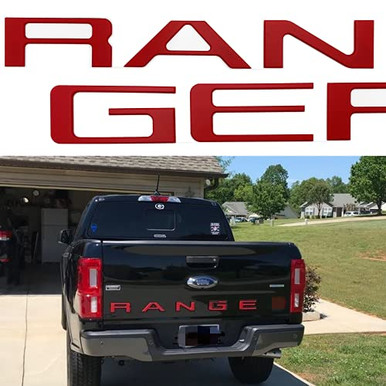 Tailgate Inserts Letters Compatible for Ranger 2019 2020 2021 ...