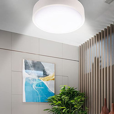 KuLaYu LED Ceiling Light with Motion Sensor Radar Motion Detective ...