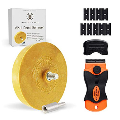 Wonder Wheel and Whizzy Plastic Blade Combo. Decal Remover Eraser kit ...