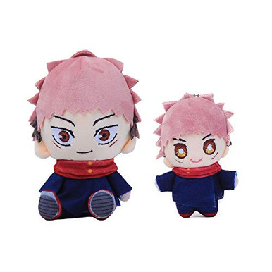 Anime Jujutsu Kaisen Pillow Plush Doll Stuffed Animal Plush Toy Yuji ...