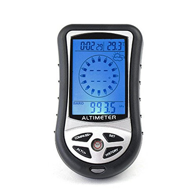 Efanr 8 in 1 Digital Altimeter Hand-held Multifunction Meter Compass ...