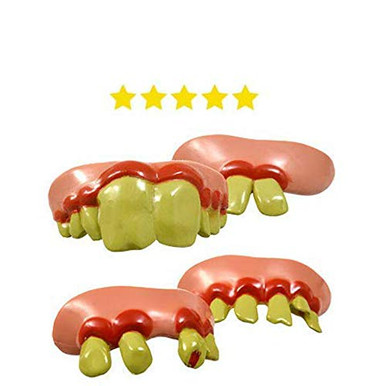 2 Fake Hillbilly Teeth. Bubba Teeth Children Joke Gag Toy Set. Billy ...