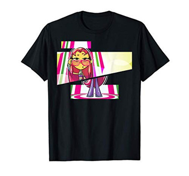 DC Comics Teen Titans Go! Starfire Cut Panels T-Shirt - Warehousesoverstock