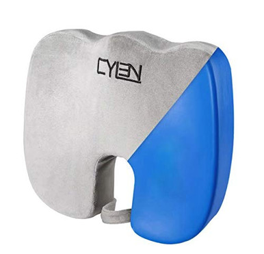 CYLEN Home Office Seat Cushion - Comfort Memory Foam Chair Cushion with ...