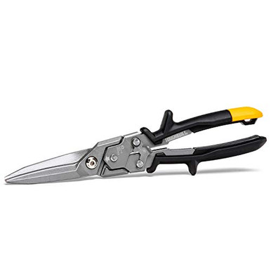 Toughbuilt Straight Long Cut Aviation Snips One Handed Lock Operation ...