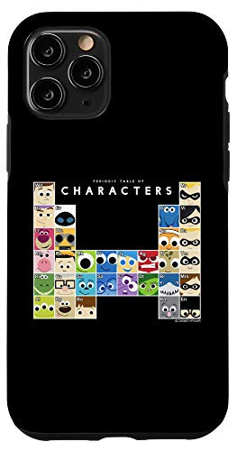 iPhone 11 Pro Disney Pixar Periodic Table Of Characters Case ...