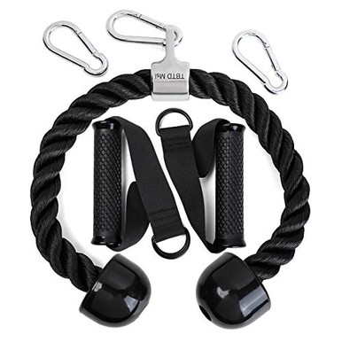 Upgraded Tricep Rope Cable Machine Attachment Exercise HandlesHeavy ...