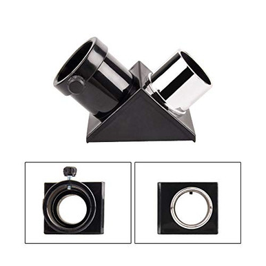 1.25" 90 Degree Star Diagonal, Erect Image Zenith Mirror, Fully Coated ...