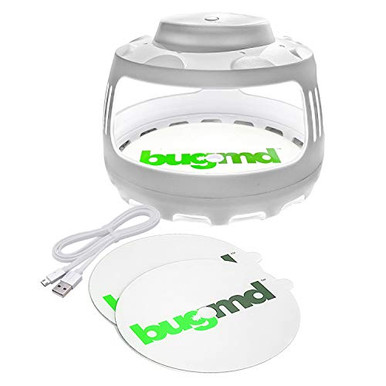 BugMD Flea Trap for Pest Control Indoor Dome Sticky Disc Pest Trapper ...