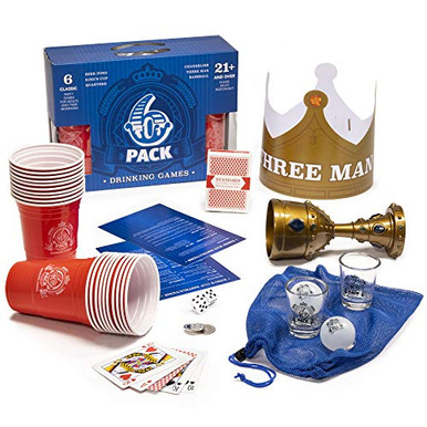 6-Pack College Party Games Set in Hilarious Novelty Case Packaging ...