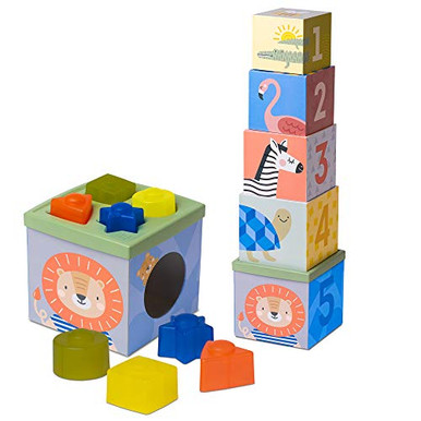 Taf Toys Savannah Sort and Stack for Infants and Toddlers Perfect for ...