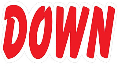 Ez-line Vinyl Number Slogans for Car Lots 2 Dozen Large Windshield ...