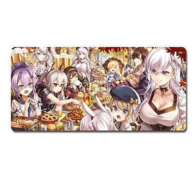 Azur Lane Prinz Eugen Enterprise Javelin Ayanami Ping Hai Atago Z23 Laffey Belfast Mouse Pad ...