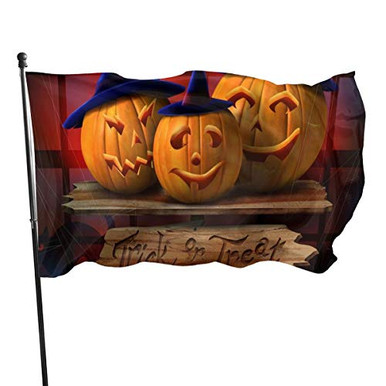 DUANDUAN Halloween Cobweb Pumpkin Witch Hat Themed Welcome Home House ...