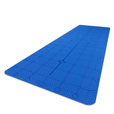 Matrix Diamond TPE Yoga Mat Complete Alignment and Awareness 72" x 24 ...