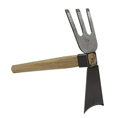 Cabilock Hand Hoe Small Handheld Grub Hoe Gardening Tool to Remove ...