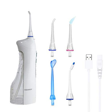 CLEANJOY Water Pick Teeth Cleaner Water Flosser Portable Cordless Oral ...