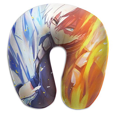 Anime My Hero Academia Todoroki Shoto Travel Neck Pillow U Shaped Head ...