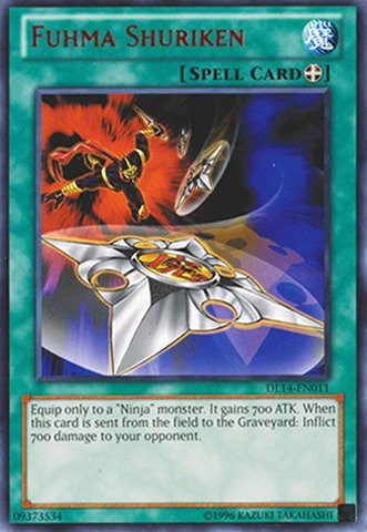 YU-GI-OH - Fuhma Shuriken - Red -DL14-EN011- - Duelist League 14 ...