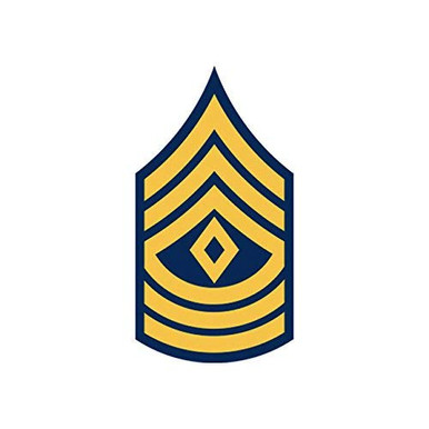 E-8 First Sergeant Insignia Sticker Decal Vinyl United States Army ...