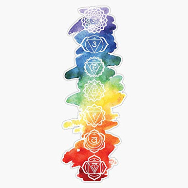 7 Chakra Symbols Sticker Vinyl Bumper Sticker Decal Waterproof 5 ...