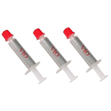 V.I.O 3-Pack VIO SILVGREASE1 1.5g Metal Oxide CPU Thermal Compound ...
