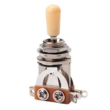 HEALLILY Metric 3 way guitar toggle switch selector with tip knob ...