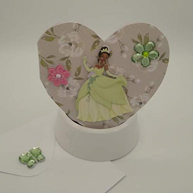 Princess Tiana Sweet and Pretty Disney Princess Heart Shaped Birthday ...