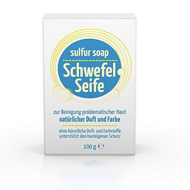 Sulphur Soap - Premium 10 percent Sulfur Advanced Wash for Acne ...