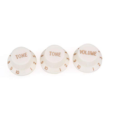 Metric Size 18 Splines 1 Volume 2 Tone Strat Style Knobs Set for Asia ...