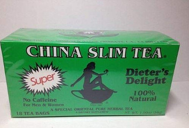 China Slim Tea Super Slim Diet Herbal Tea 100 percent Natural Herb 18 ...