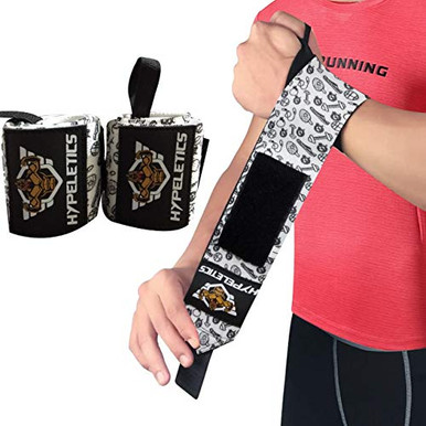 HYPELETICS Wrist Wraps for Weightlifting - Wrist Support for Workouts ...