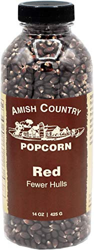 Amish Country Popcorn 14 oz Bottle Red Popcorn Kernels Old Fashioned ...