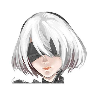 BLKUOPAR 5.1'' NieR-Automata Game Stickers Personality Creative Big ...