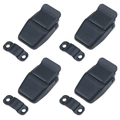 Geesatis 4 Pcs Spring Loaded Latch Buckle Lock Clamp Case Chest Draw ...