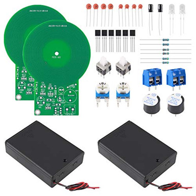 DORHEA 2Pcs Metal Detector Kit Electronic Soldering Practice Kit DC 3V ...