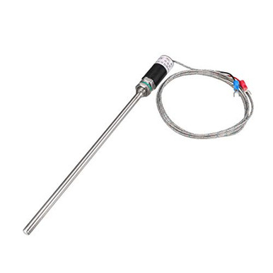 uxcell Waterproof K Type Thermocouple 7x185mm M12 Temperature Sensor ...
