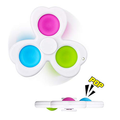 2 in 1 Simple Dimple Fidget Toy Fidget Spinner Sensory Fidget Toys ...