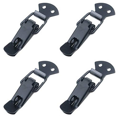 Tulead Box Lock Clasp Iron Case Buckle Latch Black Hasp Latch Toggle ...